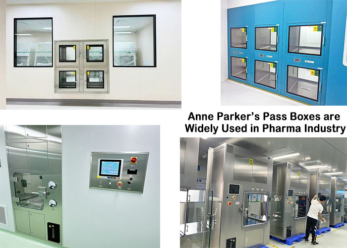 Cleanroom Types of Pass through Box Suppliers in Pharma Clean Room