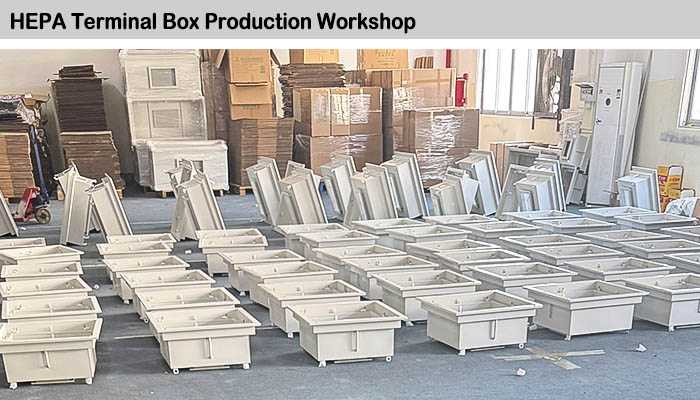 HEPA Terminal Filter Housing Plenum Box