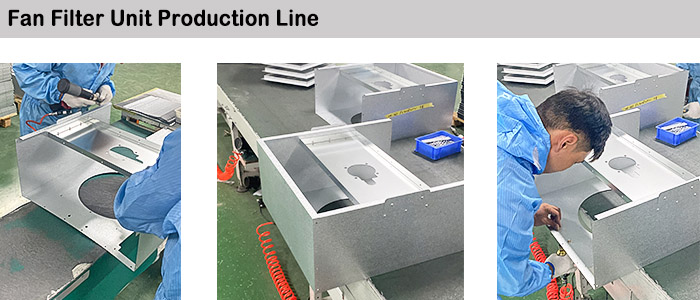 Cleanroom Ultrathin hepa Fan Filter Unit Low-energy
