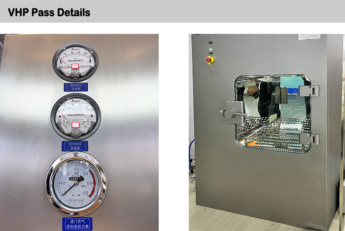 Cold Evaporation Low Temperature VHP Pass Box