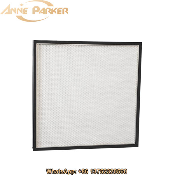 Knife Edge Frame Mini Plated HEPA Filter High Performance