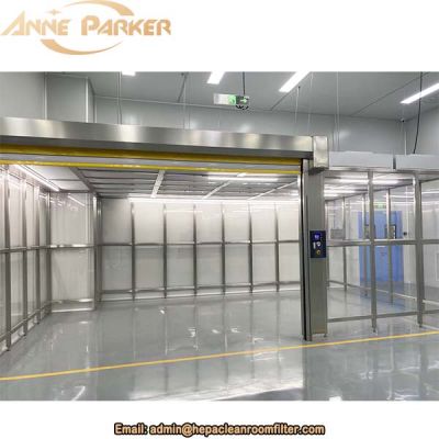 Customized Modular Cleanroom Booth Class 1000 for Electronic Food Industry